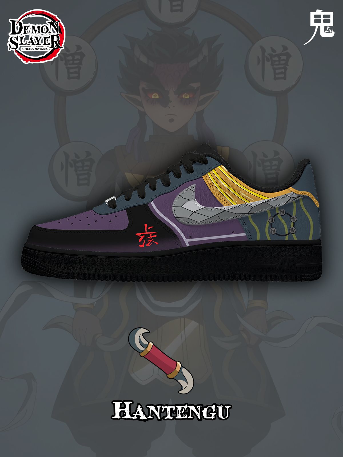 Custom Hantengu Shoes – MoeKyo | Anime Merch Store