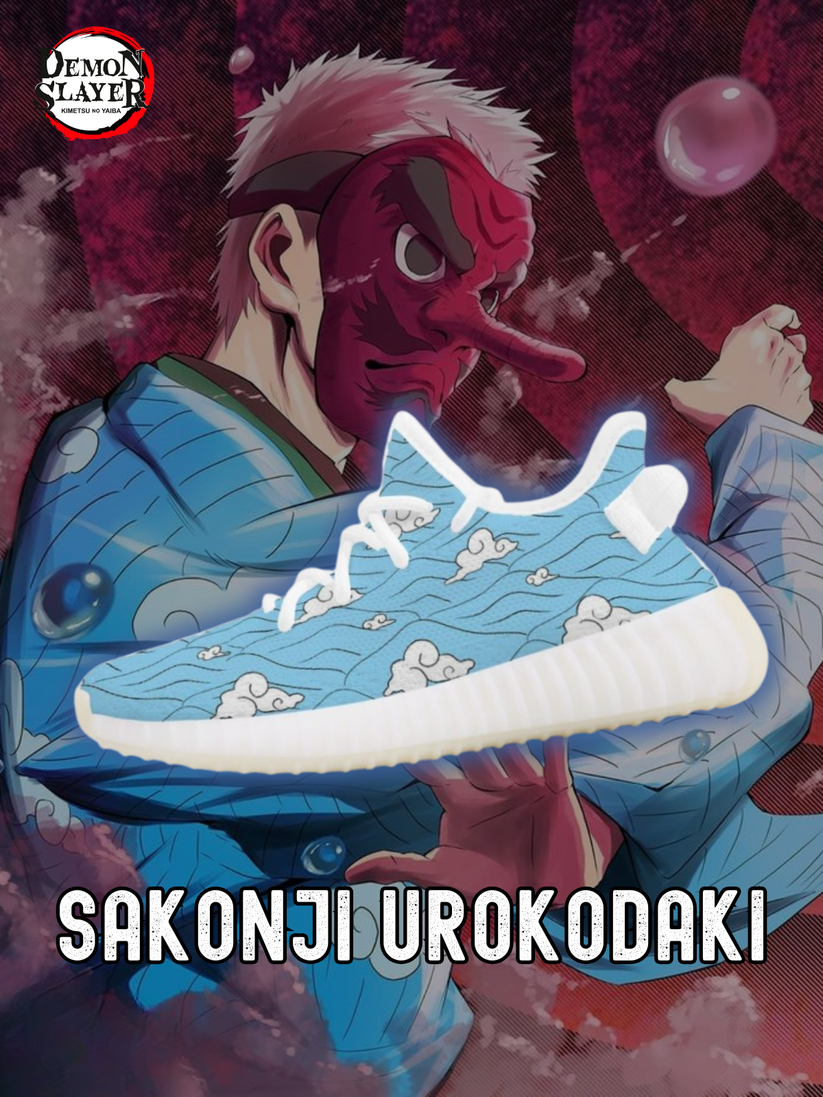 Customize Sakonji Urokodaki YZ Shoes – MoeKyo | Anime Merch Store
