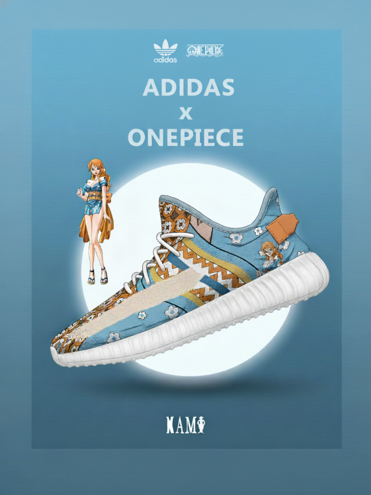 Customize Nami YZ Shoes – MoeKyo | Anime Merch Store